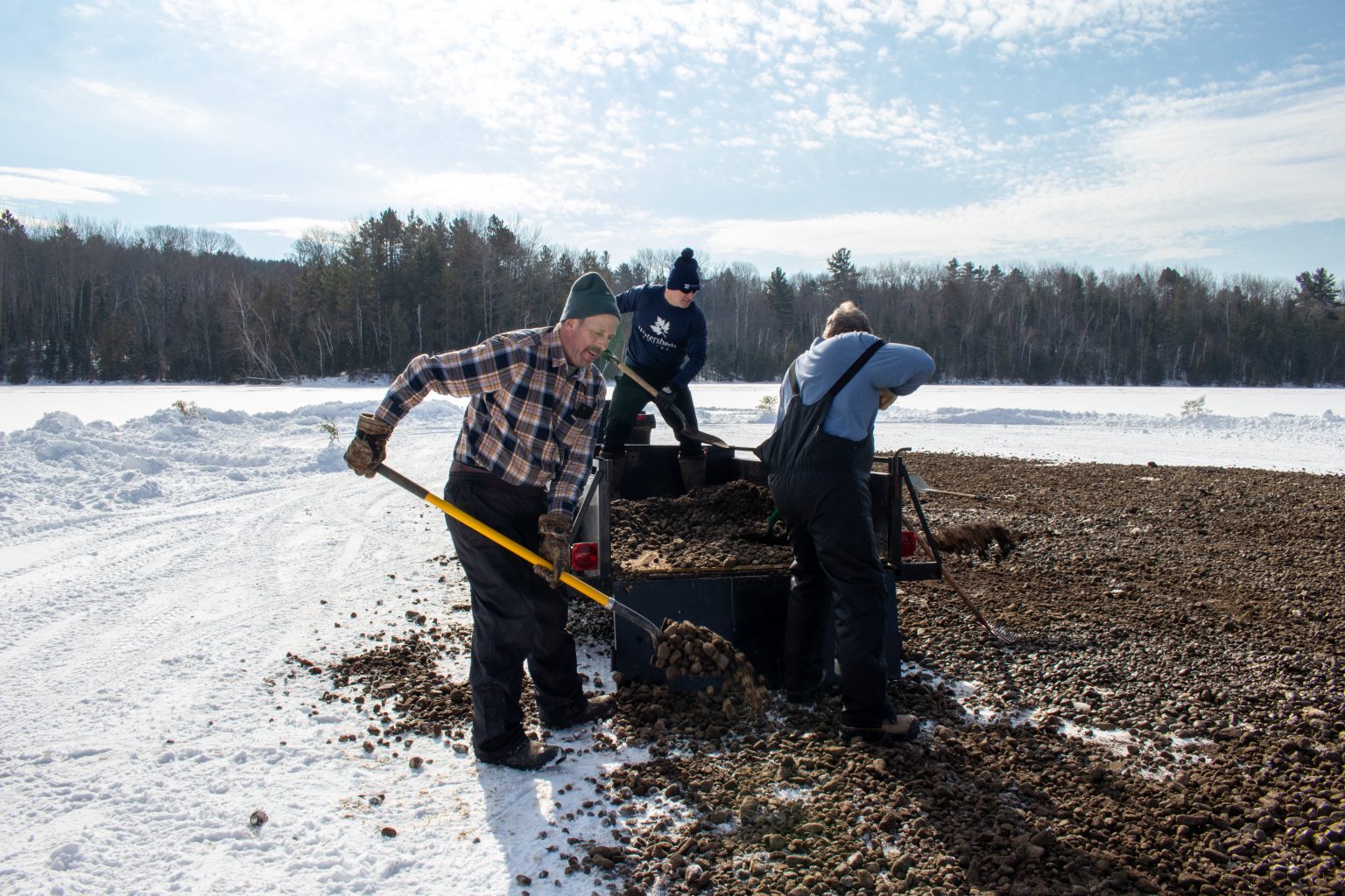 Paugh Lake Trout Spawning Bed Enhancement Project - Watersheds Canada ...