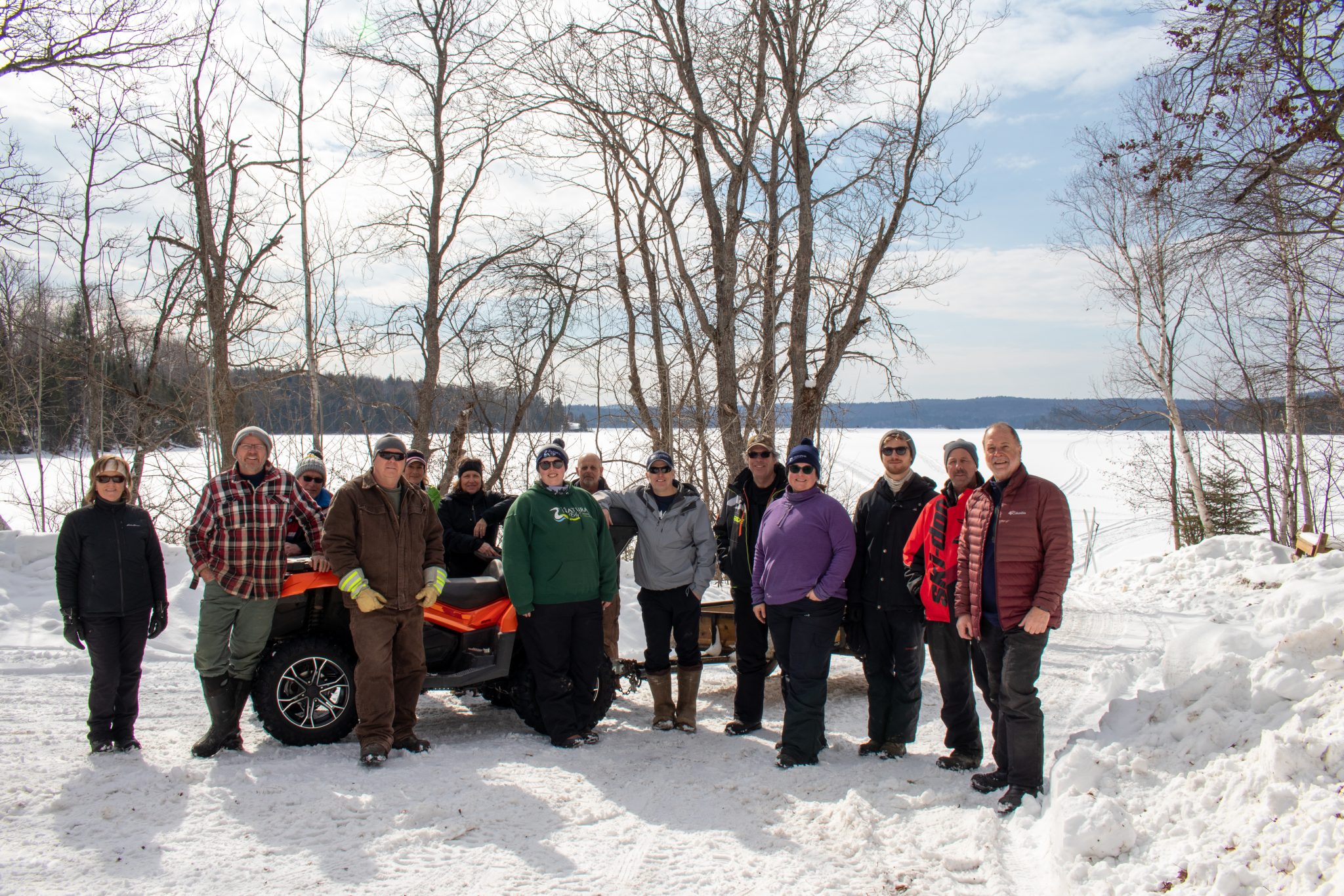 An ice road to Rome: Trout spawning bed restored in Madawaska Valley ...
