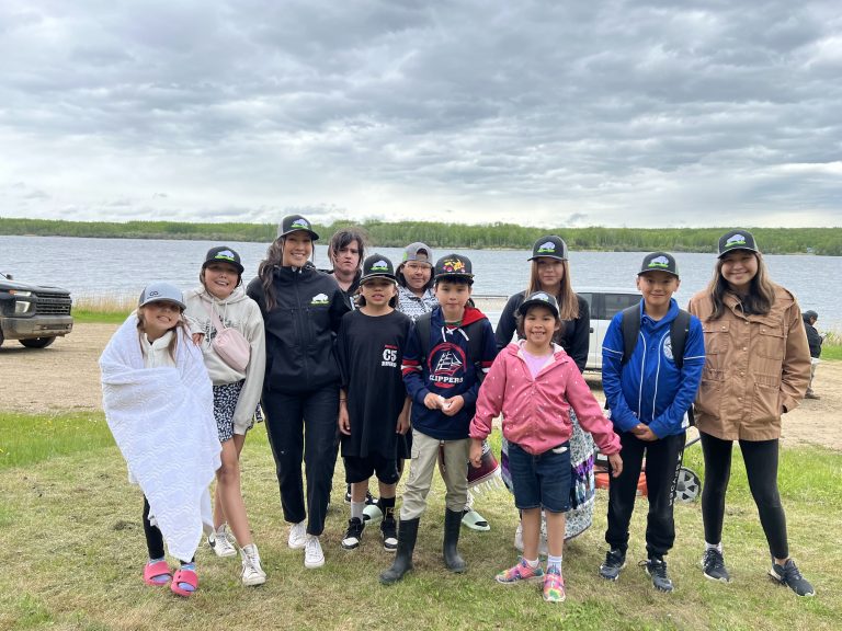 Nature Discovery Backpack lending library (Buffalo Lake Métis Settlement)